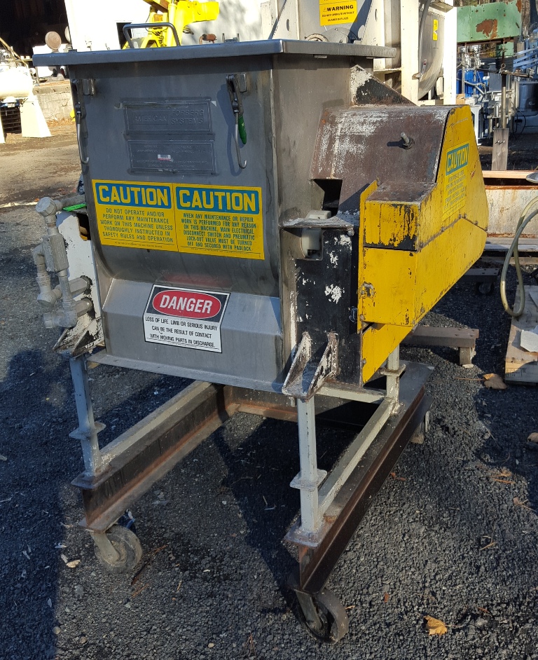 2 cu.ft. American Process Forberg Fluidizing Mixer, S/S